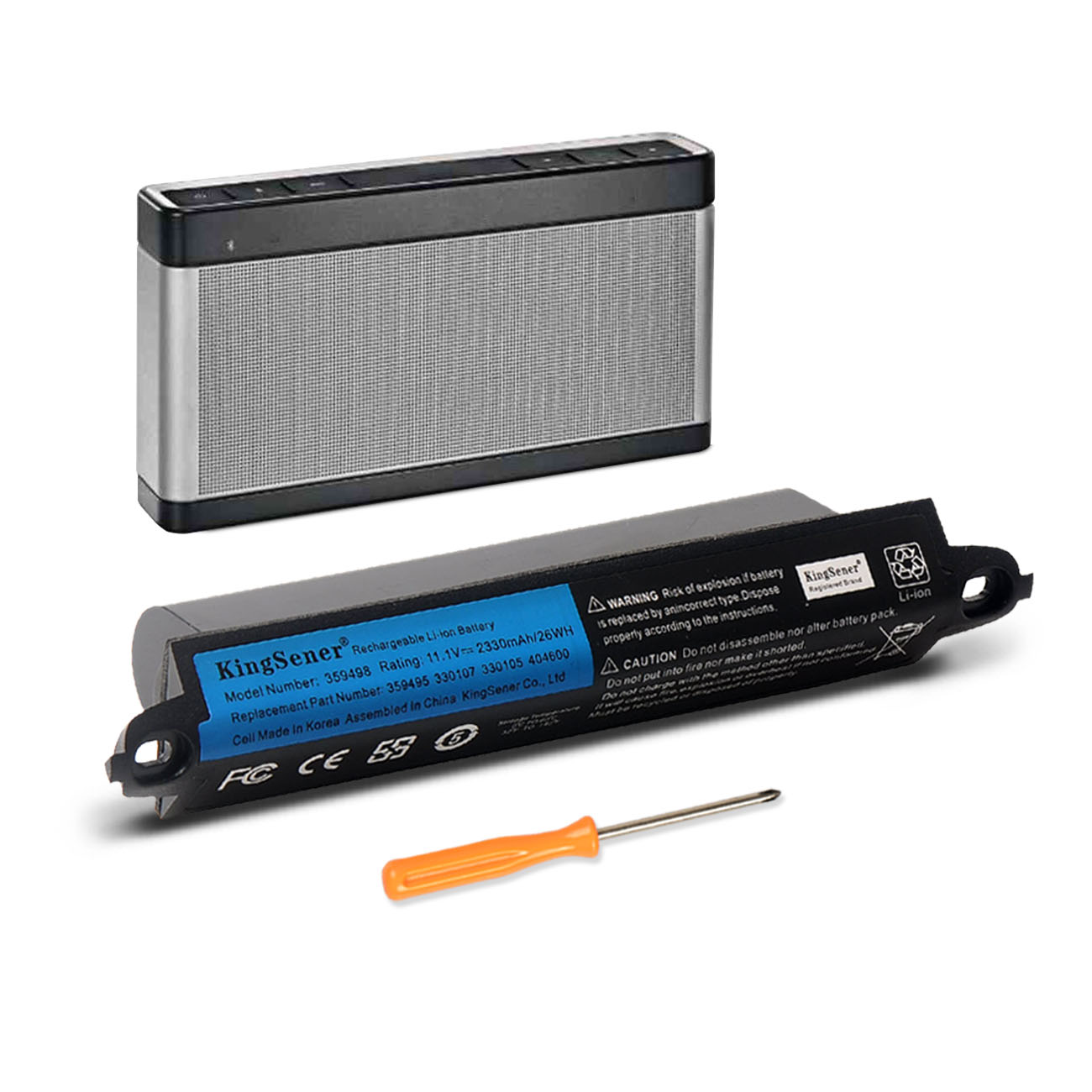 359498 battery For Bose SoundLink III 330107 - kingsener.com