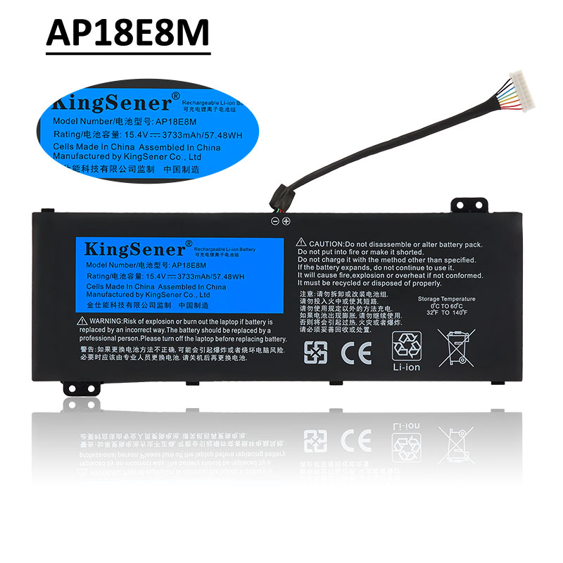 AP18E8M Battery For Acer Nitro 5 7 Aspire 7 ConceptD 3 5 Series ...
