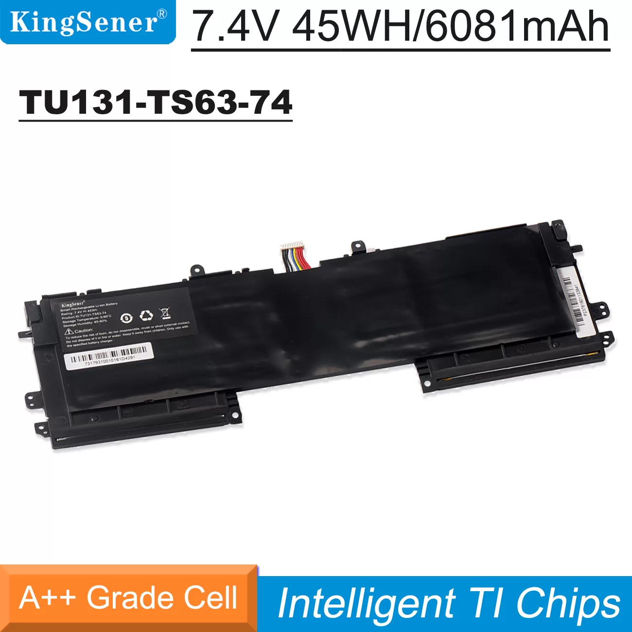 TU131-TS63-74 Battery For DELL XPS13 8808 U13S881 U33X - kingsener.com
