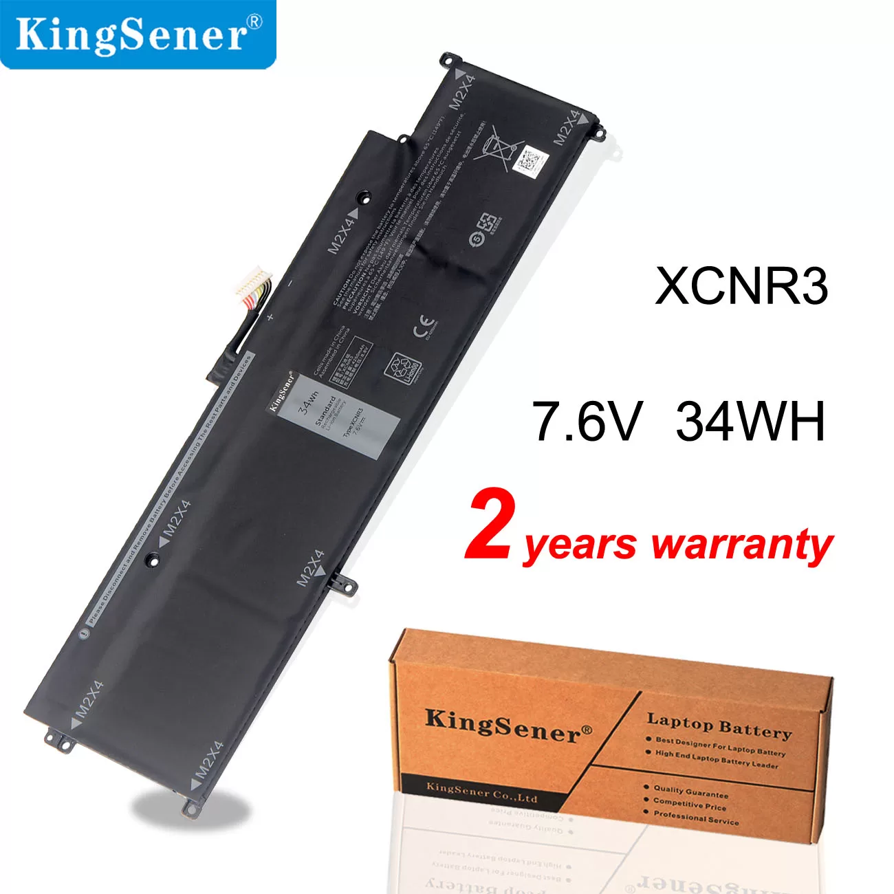 XCNR3 Battery For DELL Latitude 13 7370 Ultrabook E7370 Series ...