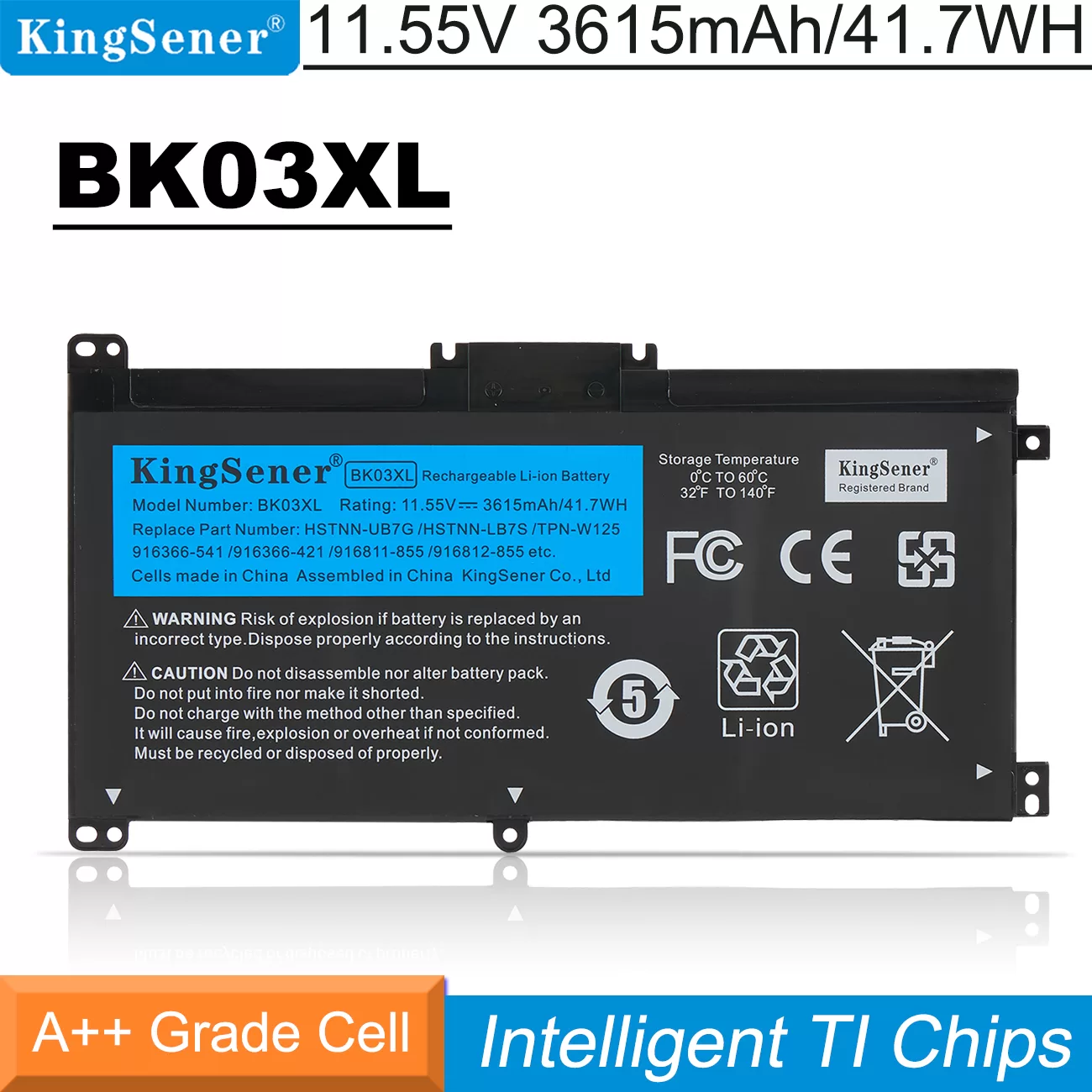 BK03XL Battery For HP Pavilion X360 Converitble 14 14m Series ...