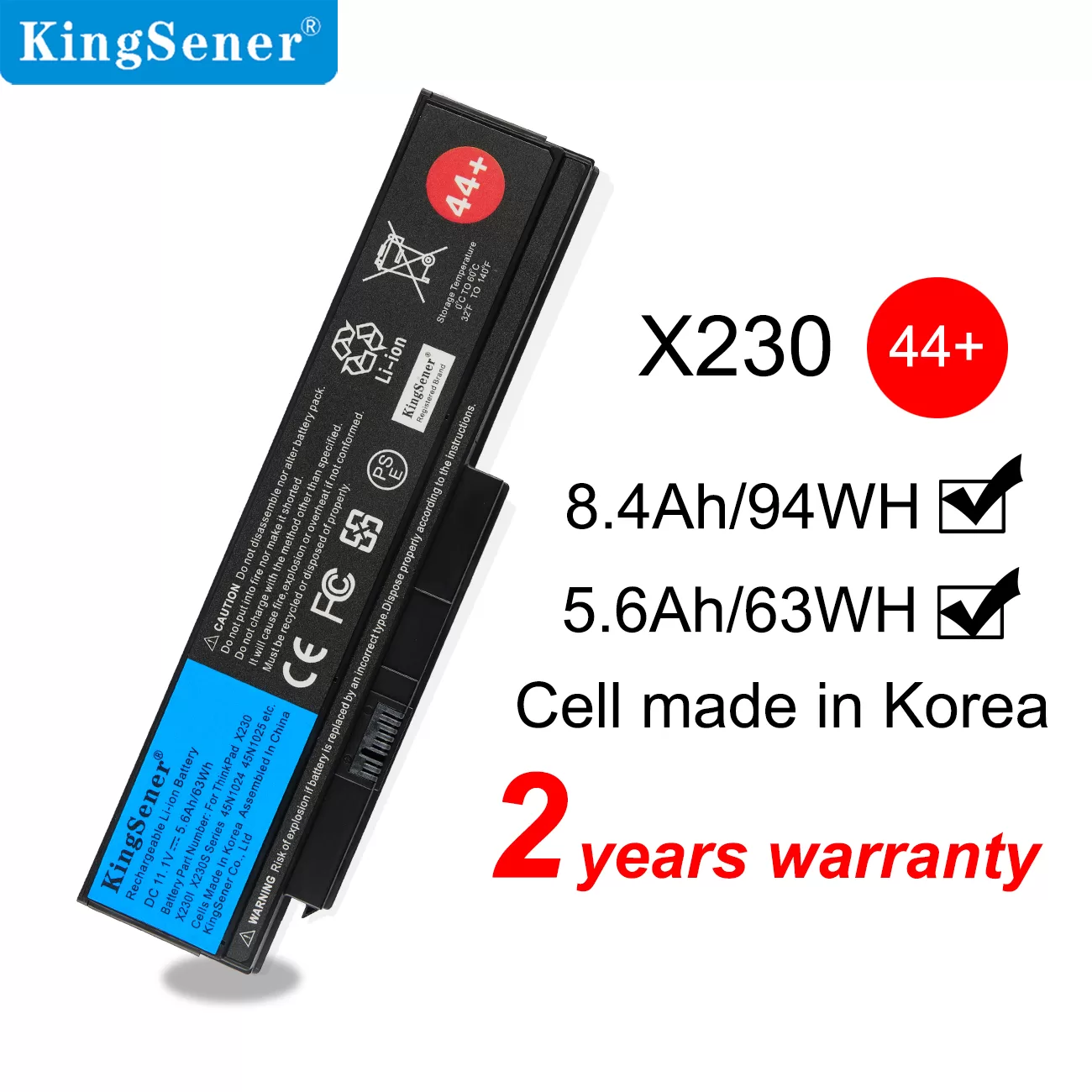 X230 44++ for Lenovo Thinkpad X230I X230S 45N1029 45N1028