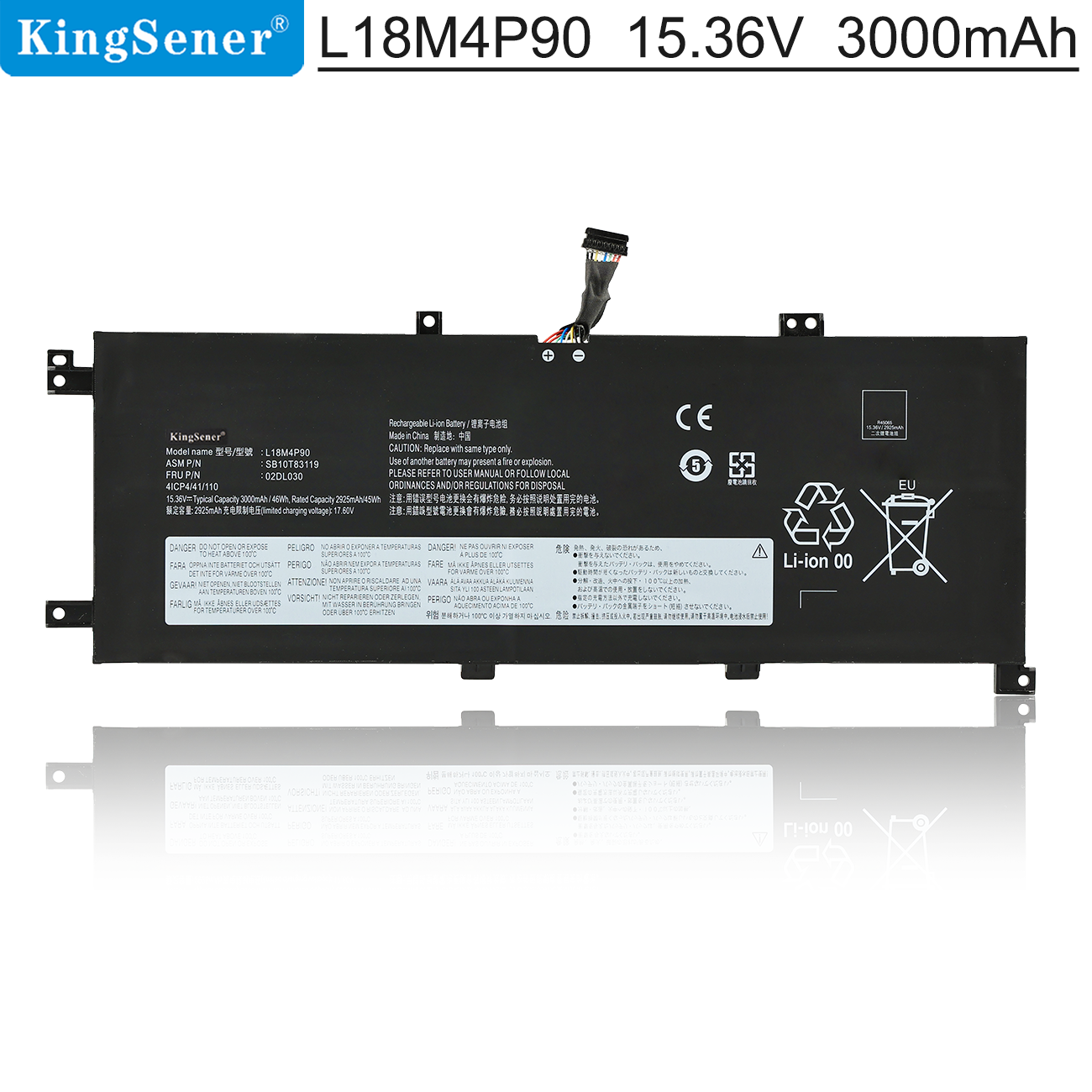 L18M4P90 For Lenovo ThinkPad L13 Yoga Series SB10T83119