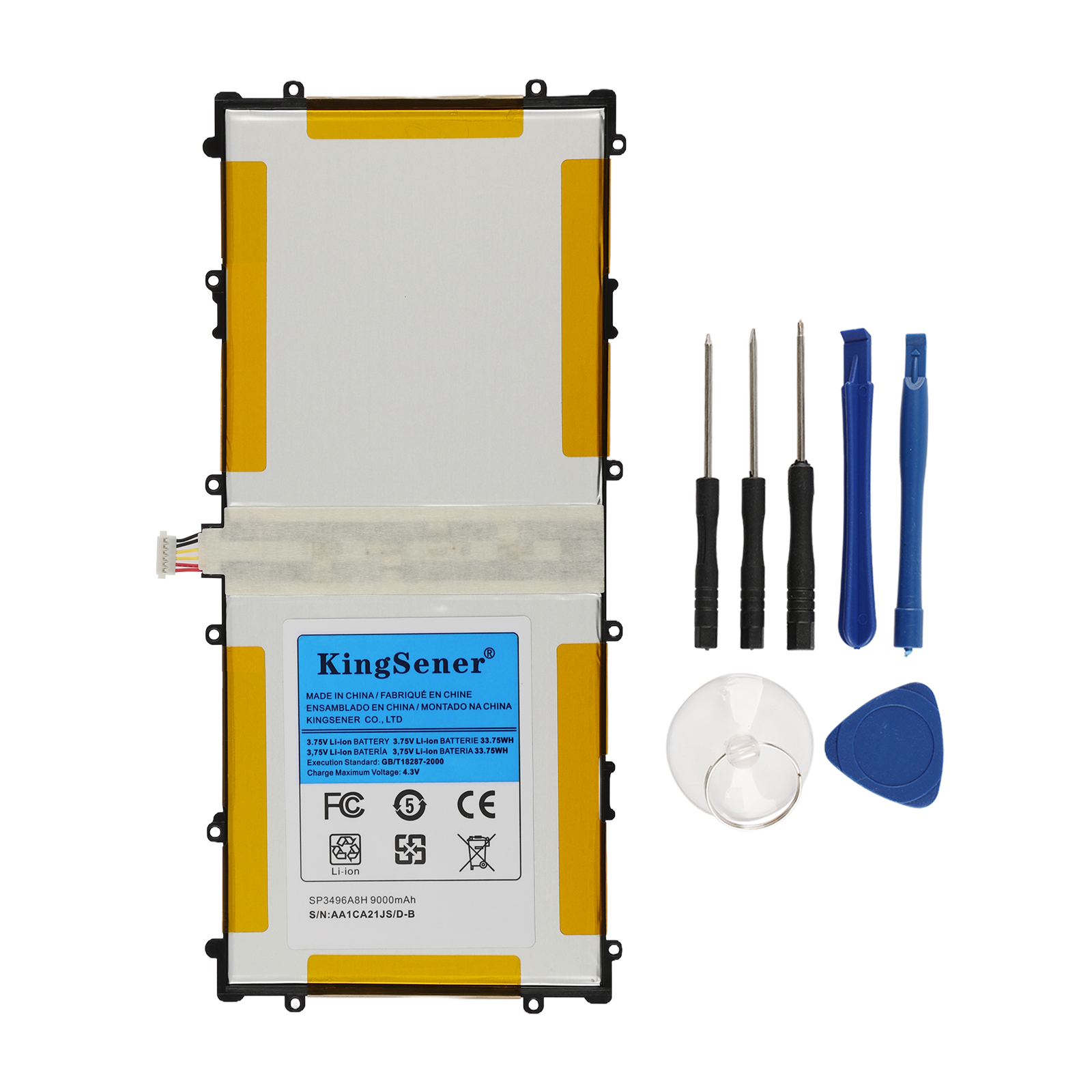 UK SP3496A8H Tablet Batteries For Samsung Google Nexus 10 - kingsener.com